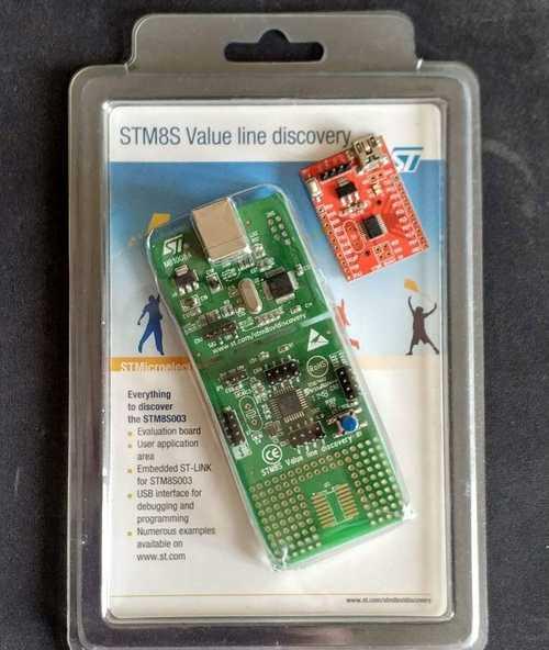 Отладочные платы STM8S VL Discovery + STM8 MiniKit