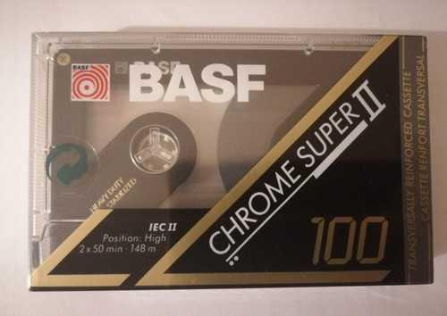 Аудиокассета Basf chrome super II 100