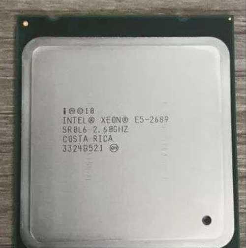 Процессор xeon e5 2689 отличное состояние