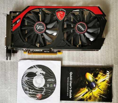 MSI nVidia GeForce GTX760 2Gb