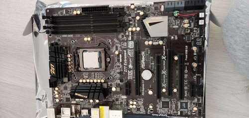 I5 3570k + мат. плата ASRock z77 extreme 4 + кулер