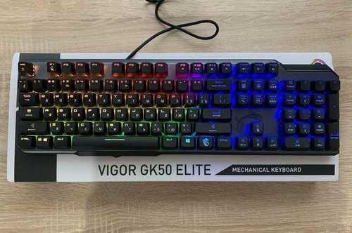 Продам клавиатуру MSI GK50 Elite