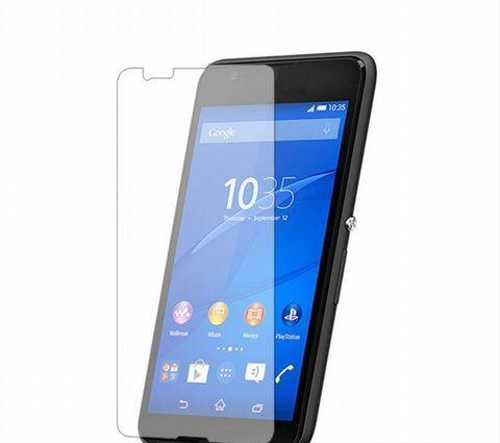 Защитное стекло 2.5D для Sony Xperia E4g (прозрачн