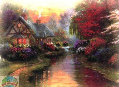 Набор Вышивка крестом Томас Кинкейд Thomas Kinkade