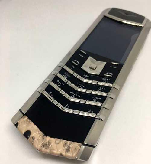 Vertu Signature S Design Silver Python