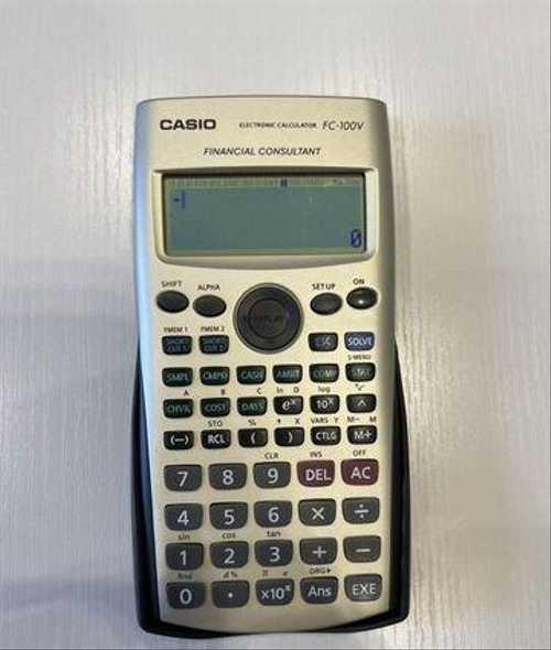 Финансовый калькулятор Casio FC-100V