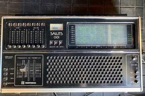 Радиоприемник высшего класса Салют 001 Saluts