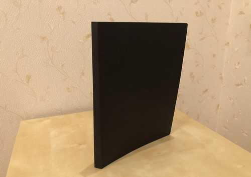 Папка-скоросшиватель А4 с зажимом пластик черная