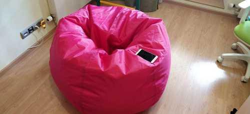 Кресло мешок (пуф) GoodPoof, красно-розовый, xxxl