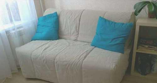 Вечный диван-кровать Ликселе Икеа с чехлом