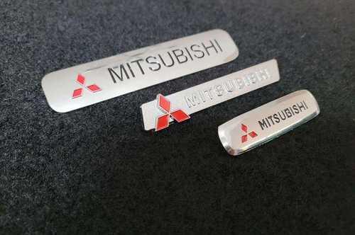 Логотипы для ковриков Mitsubishi