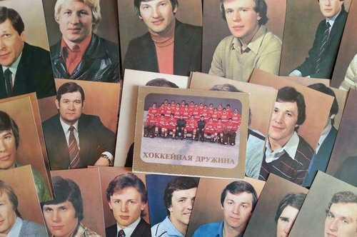 Набор коллекционных открыток "Хоккейная дружина"