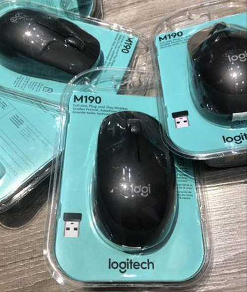 Беспроводная мышь logitech M190