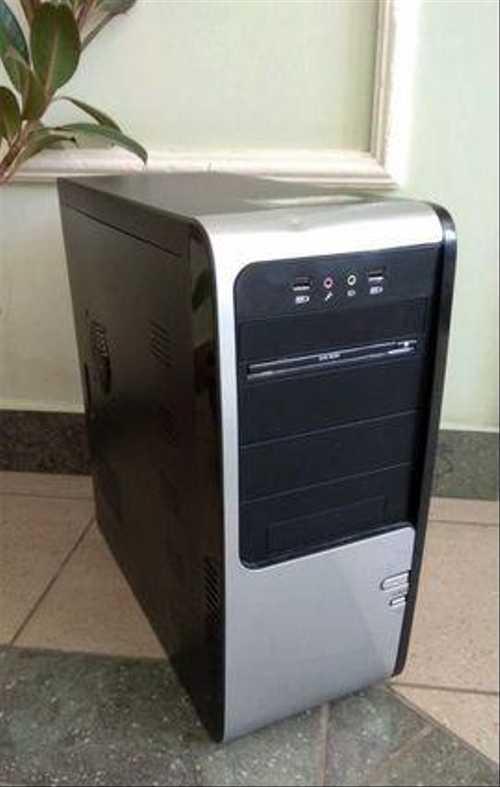 Компьютер Core 2 Duo E7400, 2Gb, HDD 250Gb