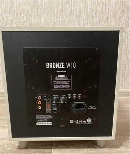 Hifi monitor audio bronze w10