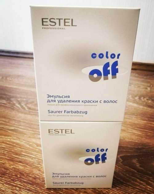 Смывка Estel color off