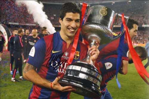 Автограф : Luis Suarez / FC Barcelona