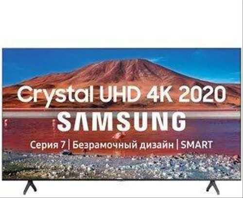 Телевизор Samsung UE65TU7140U 65" (2020), серый ти