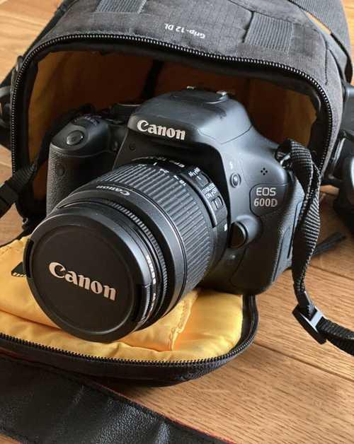 Зеркальный фотоаппарат Canon D600