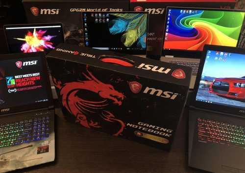 NEW MSI GP62M 7REX-1857RU/i7 7700HQ/1050ti 4 GB