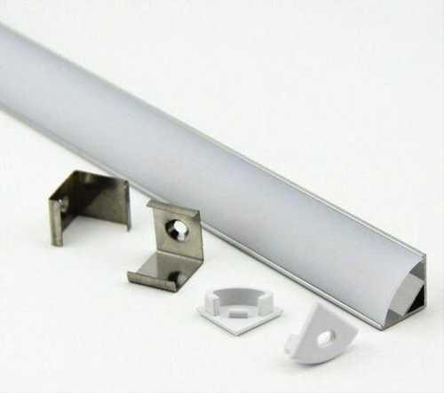 Профиль алюминиевый для светодиодной LED ленты
