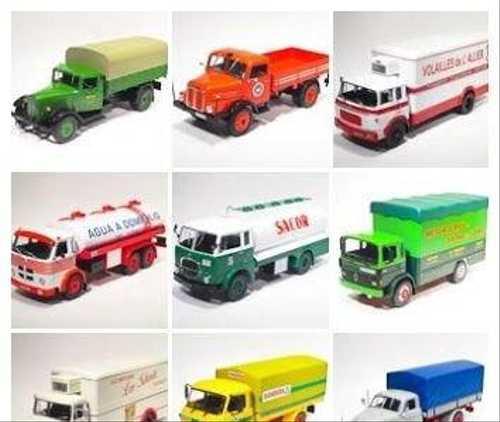 Модели грузовиков фирмы Altaya Ixo 1/43