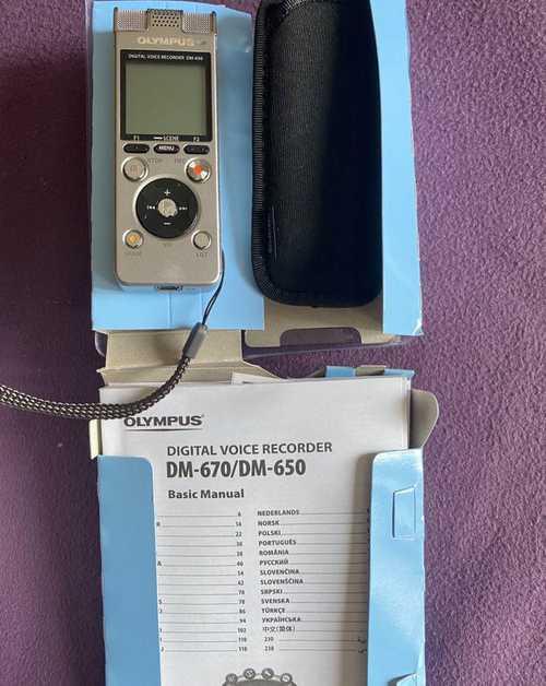 Диктофон Olympus dm-650