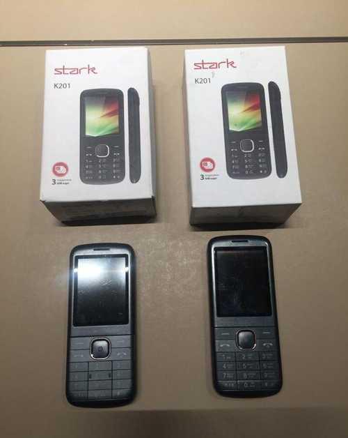 Два мобильных телефона stark K201 (6 SIM-карт)