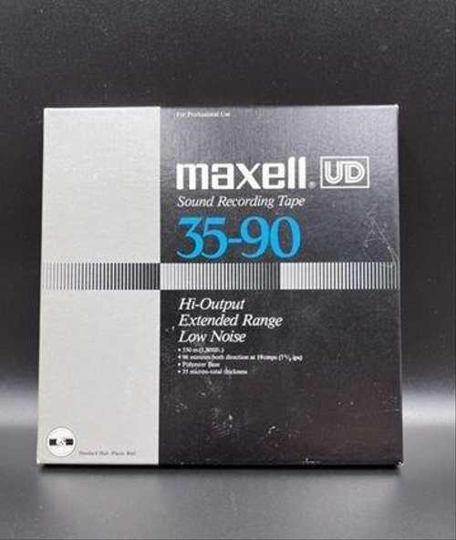 Катушка с плёнкой Maxell 35-90UD (серая) 550м