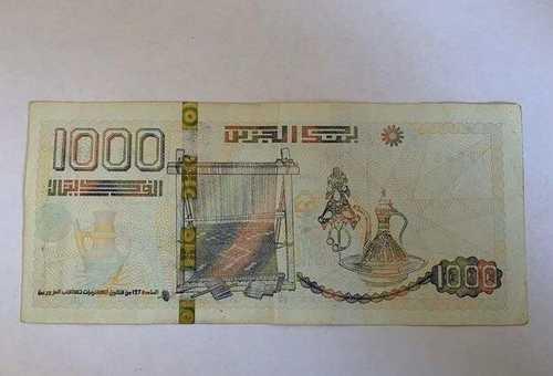 Бона 1000 динаров Алжир 2018г