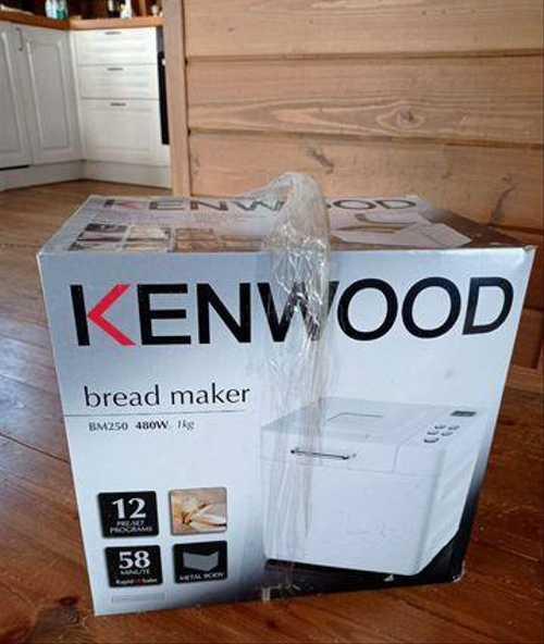 Хлебопечка kenwood вм250