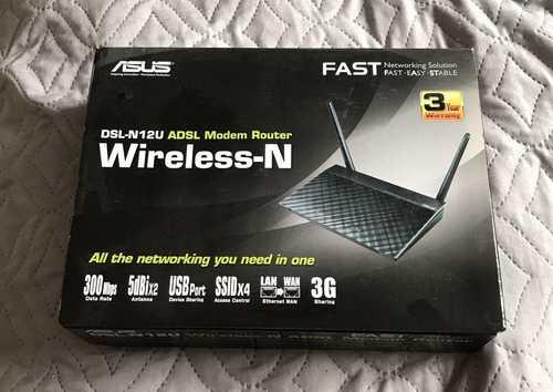 Модем asus (adsl)