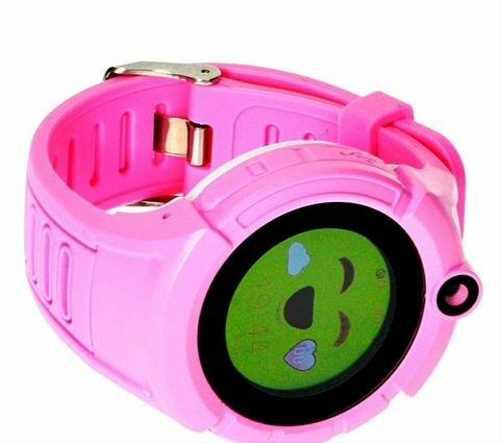 Детские часы с GPS Smart Baby Watch i8 розовые