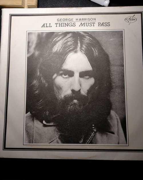 George Harrison All Things Must Pass 1970 винил Festima Ru Мониторинг объявлений