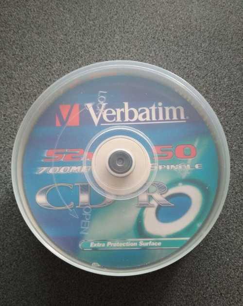 Диск CD-R Verbatim CD-R 700 Mb, 1шт
