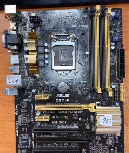 Материнская плата 1150 Asus Z87-K
