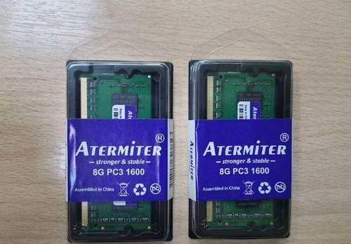 Память для ноутбука Atermiter DDR3 16gb 1600Mhz