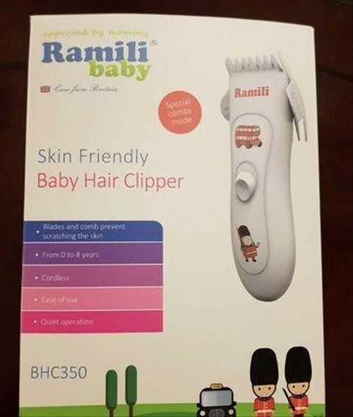 Машинка для стрижки волос Ramili baby Hair Clipper