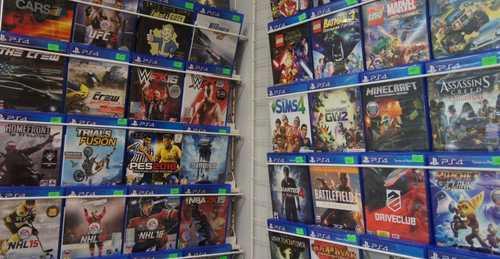 Продажа Обмен лицензионных игр на Sony PS4 магазин