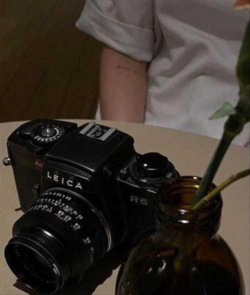 Плёночный фотоаппарат leica r5