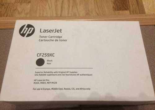 Картридж HP оригинал CF259XC