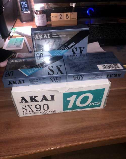 Аудиокассета akai SX 90