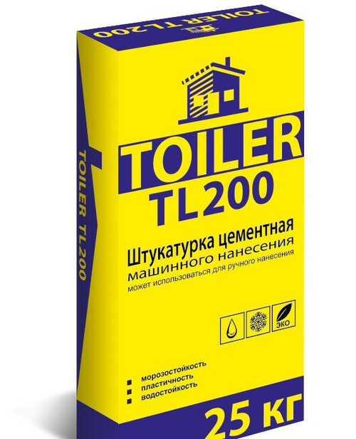 Toiler TL 200 Штукатурка мн