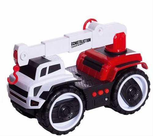 Подъемный кран ABtoys Спецтехника, инерционный, свет и звук (C-00347)