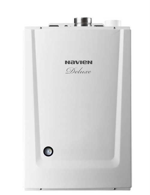 Газовый котел Navien Deluxe 13 k White, двухконтур