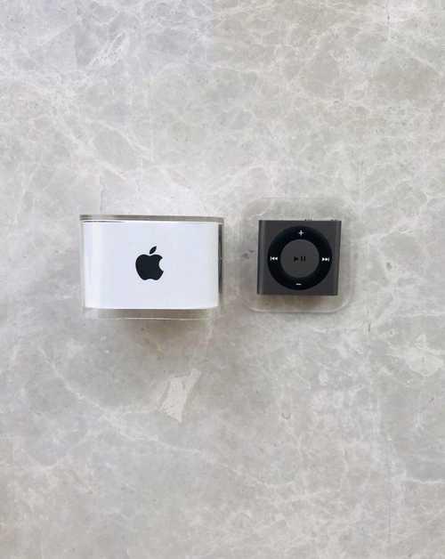 Плеер iPod shuffle 2Gb + наушники + USB кабель