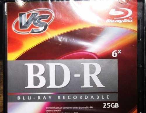 Диск для записи blu-ray 25 Gb BD-R