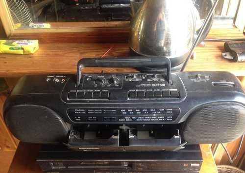 2 кассетная магнитола с радио Panasonic