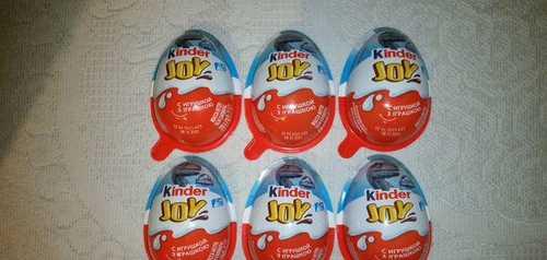 Игрушки Kinder Joy 6шт