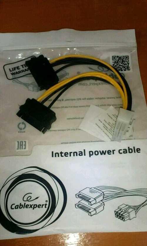 Переходники питания для видеокарты